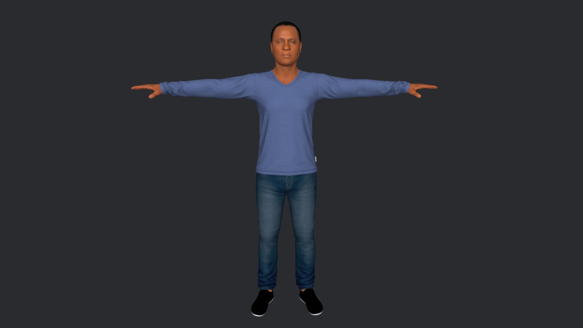 3D Keith Mitchell Hyper Realistic Full Body Fully Rigged 3D Character ...