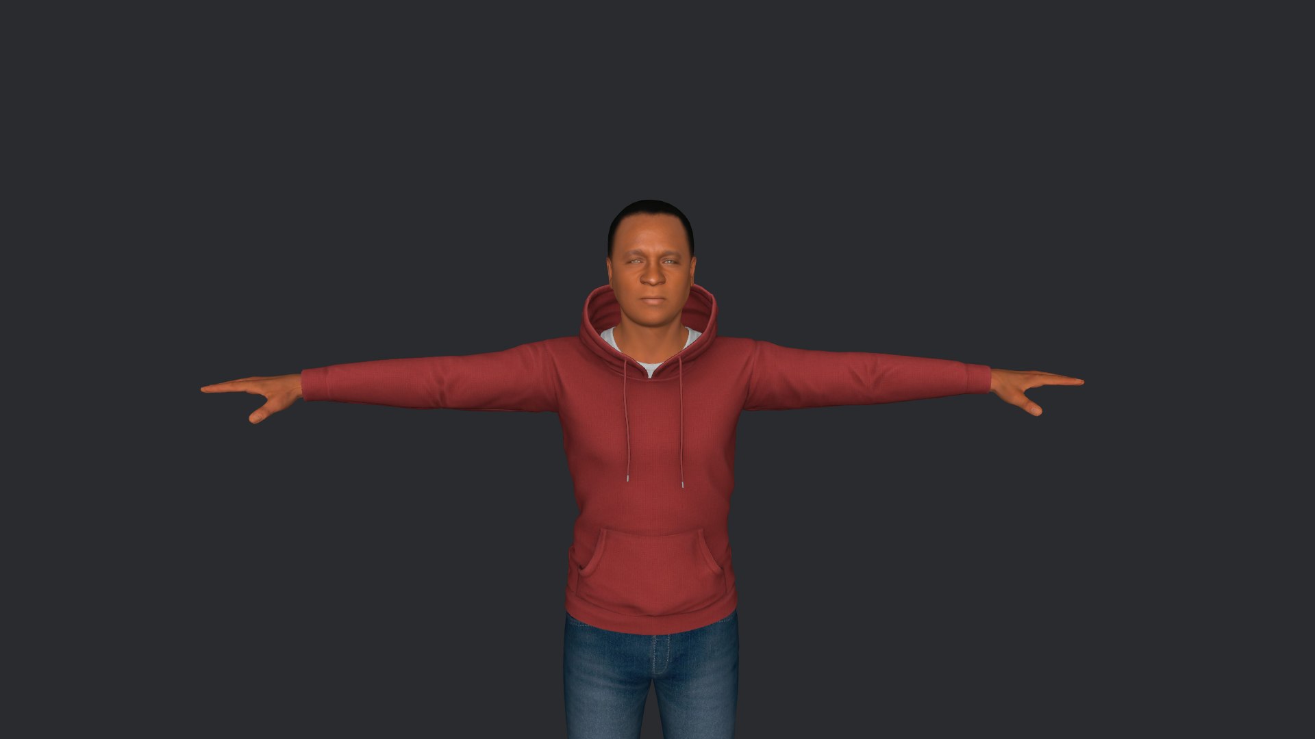 3D Keith Mitchell Hyper Realistic Full Body Fully Rigged 3D Character ...