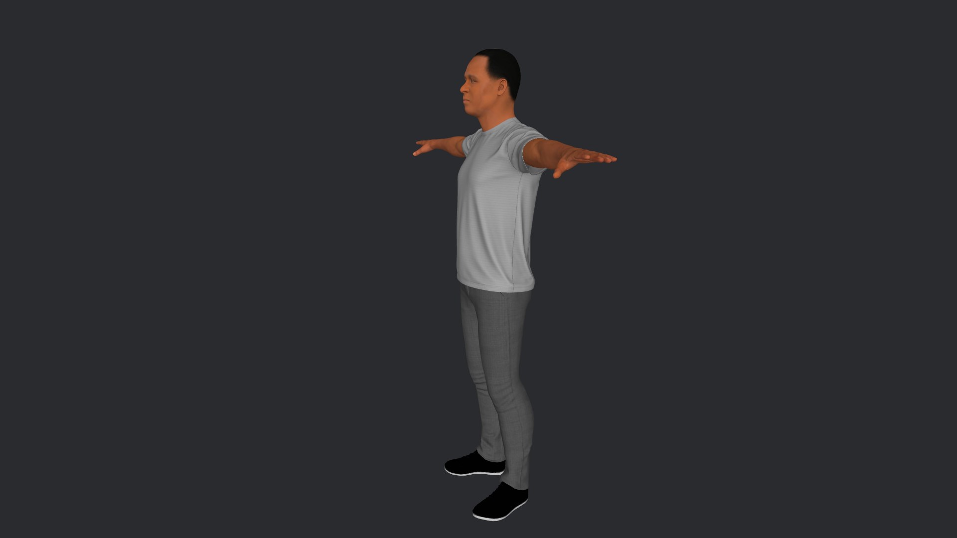 3D Keith Mitchell Hyper Realistic Full Body Fully Rigged 3D Character ...