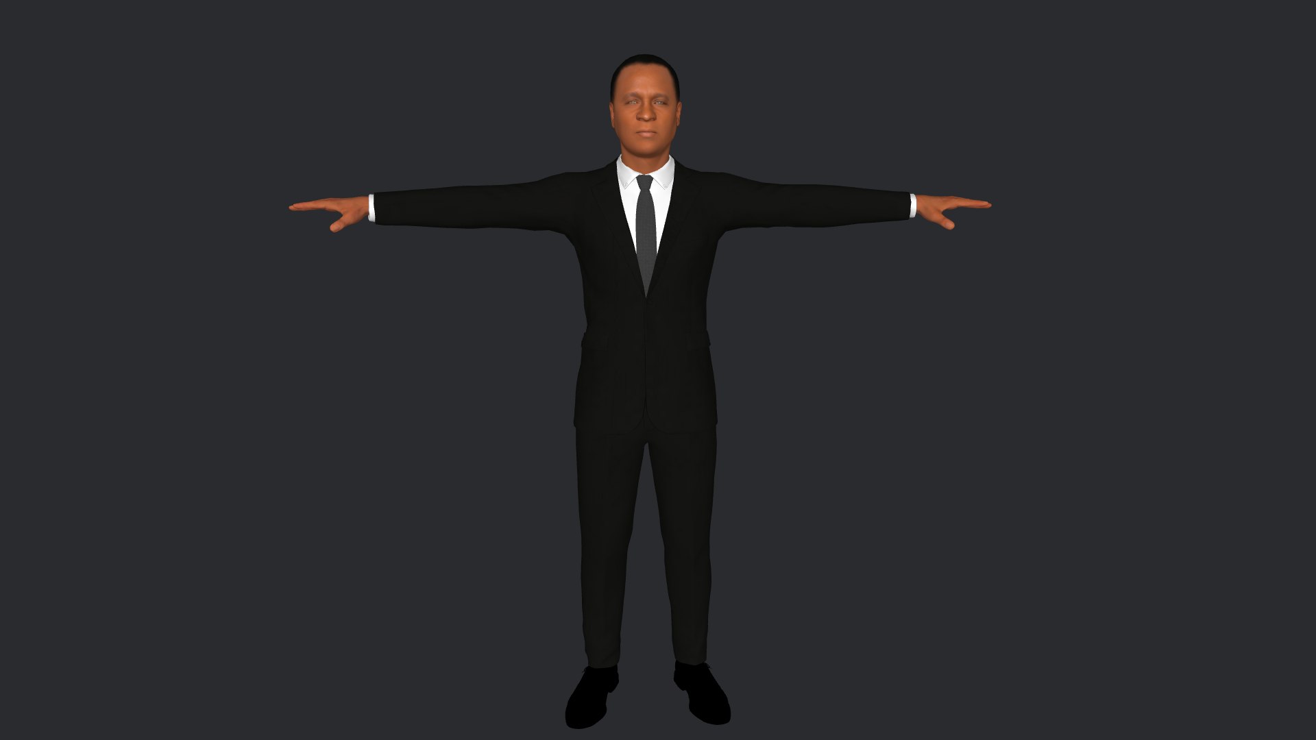 3D Keith Mitchell Hyper Realistic Full Body Fully Rigged Character ...