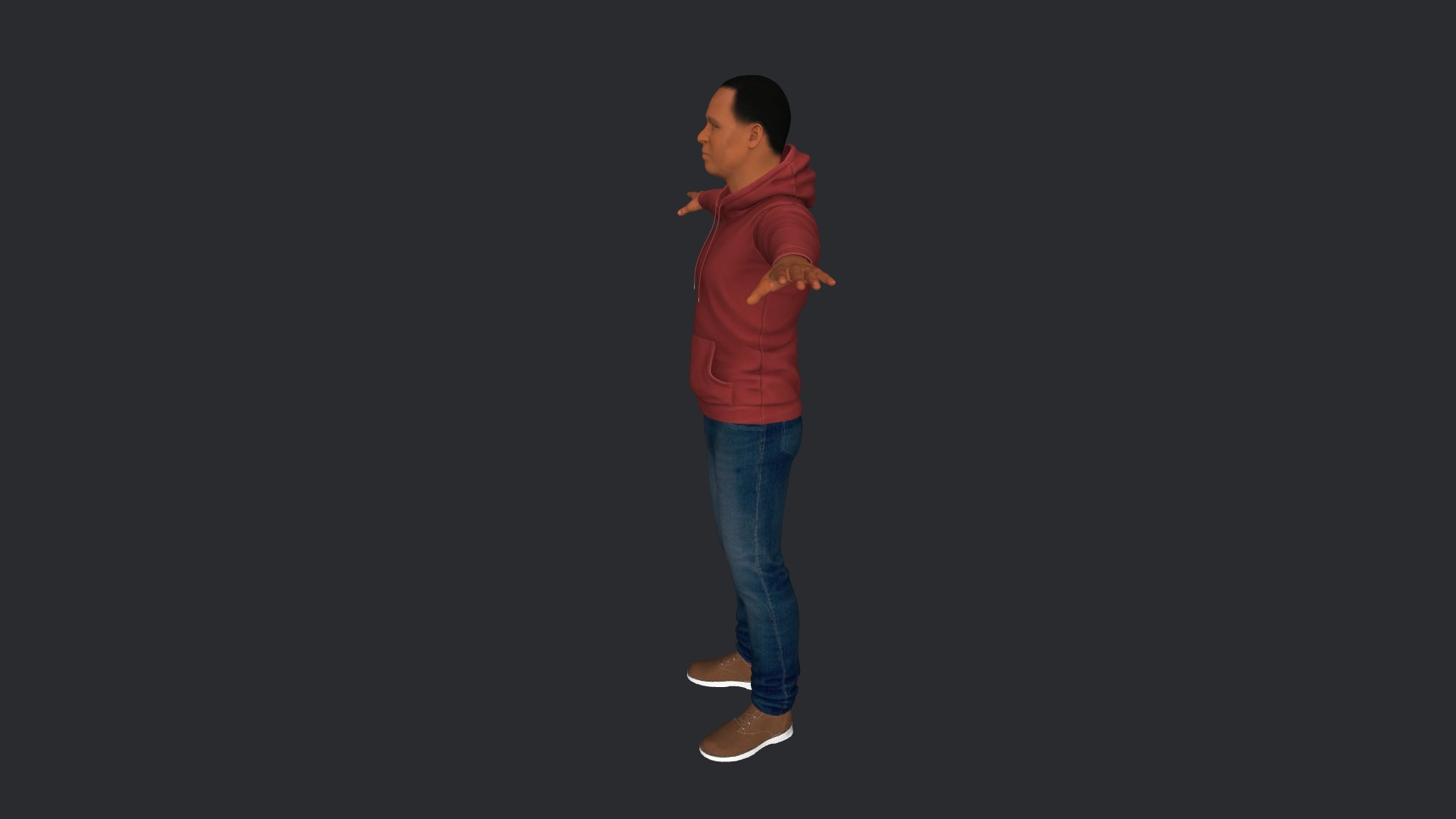 3D Keith Mitchell Hyper Realistic Full Body Fully Rigged 3D Character ...