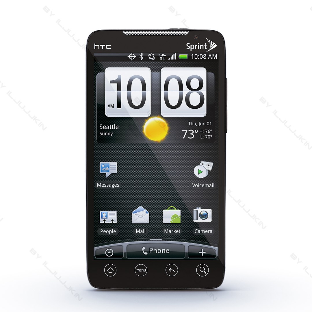 Copy Htc Evo 3d Model