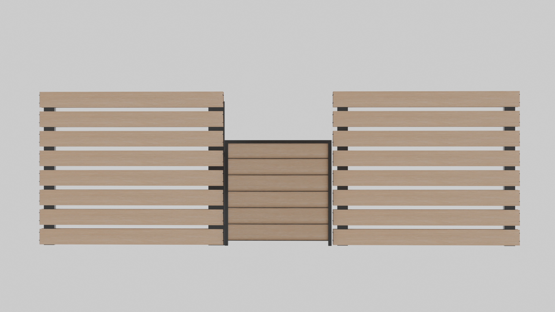 Low-Poly Realistic Fence 10 - With Materials 3D model - TurboSquid 2113963