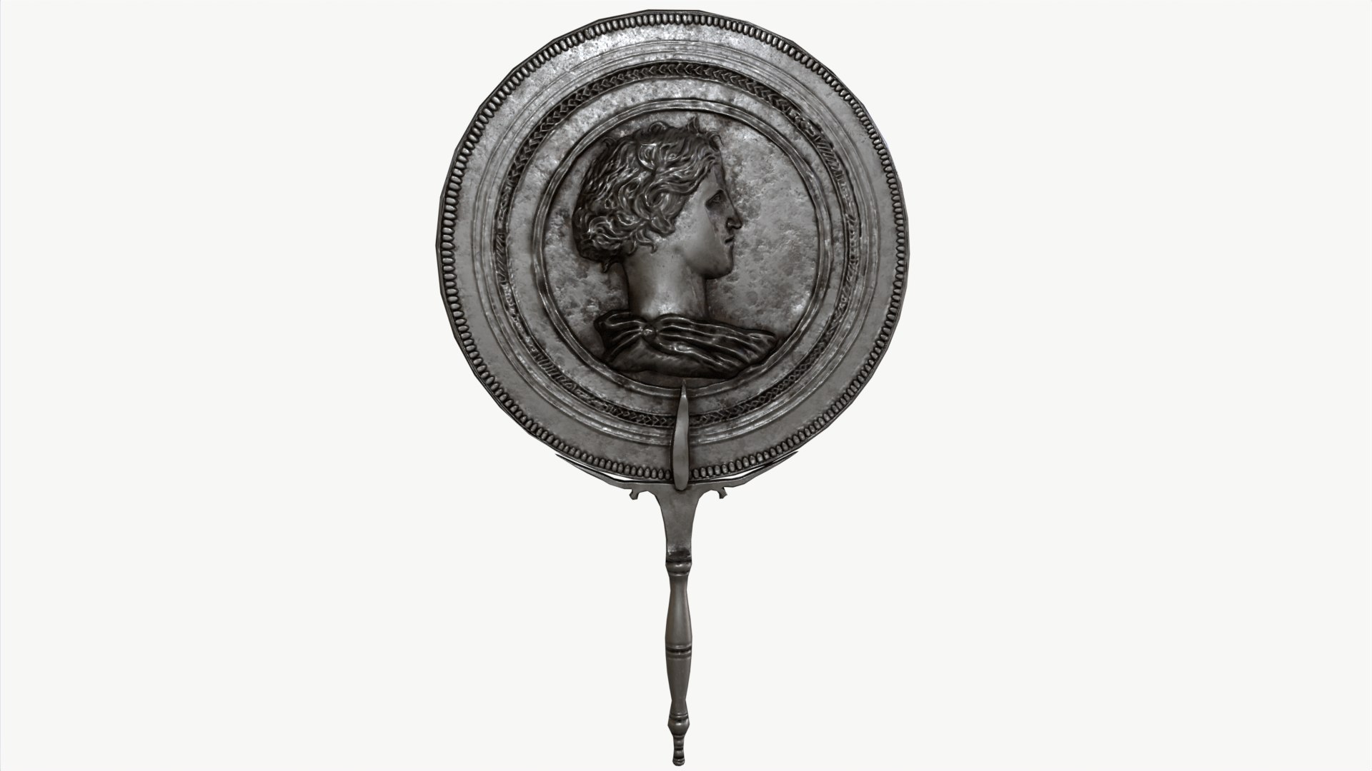 3D Model Roman Silver Mirror - TurboSquid 1983172