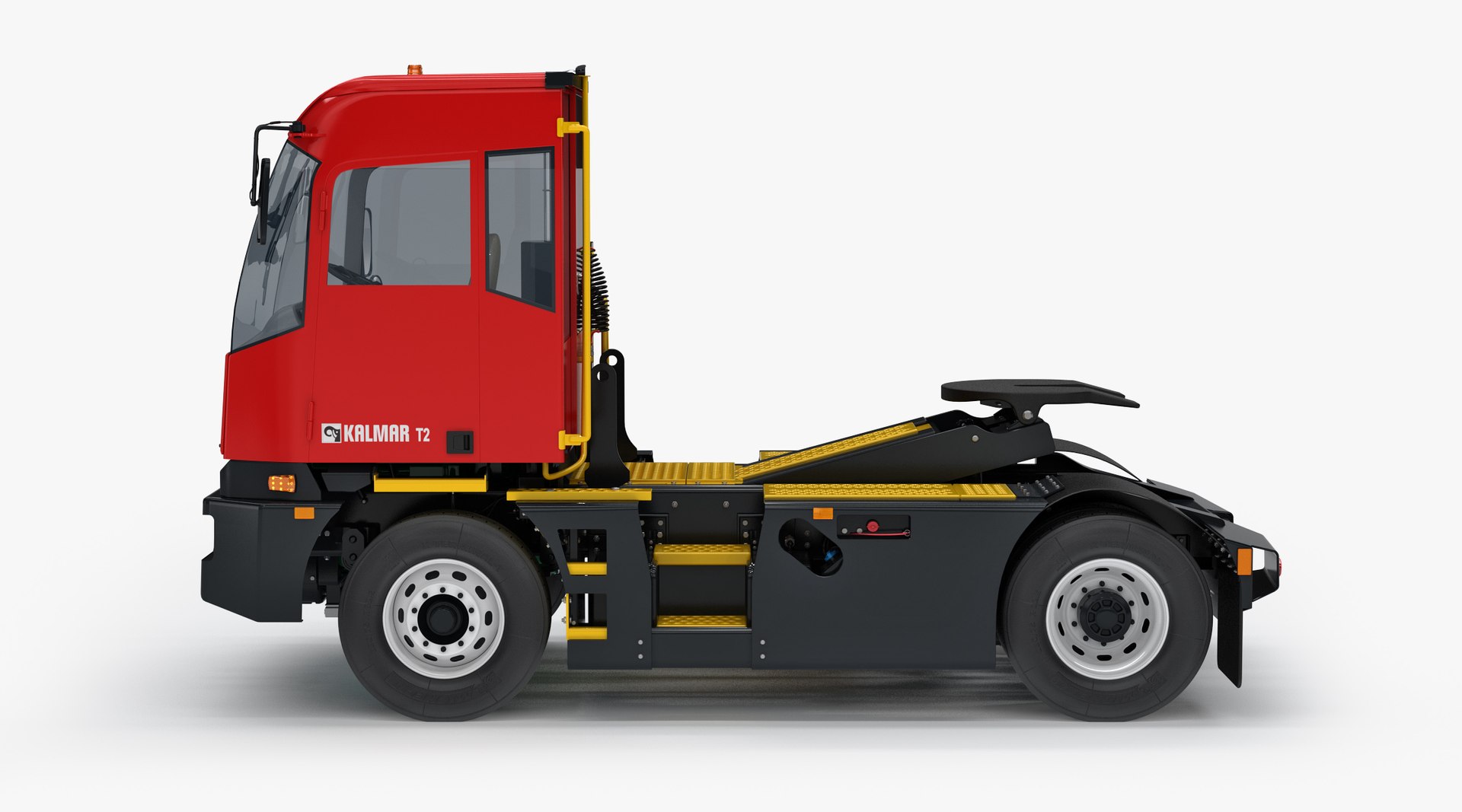 3D Kalmar T2 Terminal Tractor Model - TurboSquid 1251660