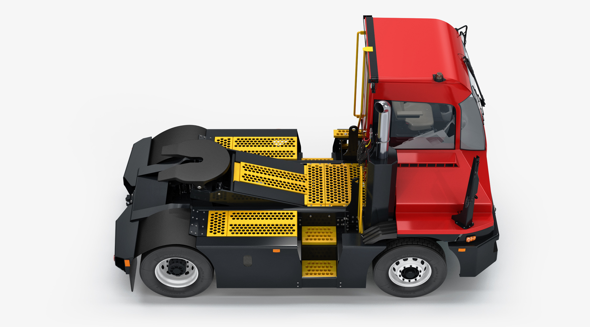 3D kalmar t2 terminal tractor model - TurboSquid 1251660