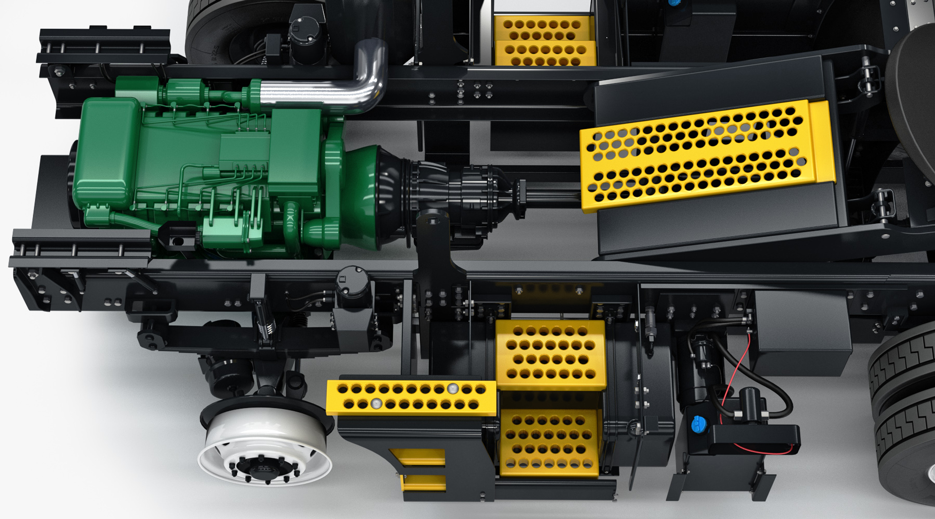 3D kalmar t2 terminal tractor model - TurboSquid 1251660