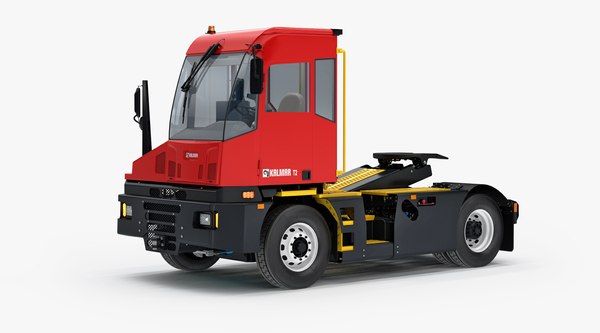 3D kalmar t2 terminal tractor model - TurboSquid 1251660
