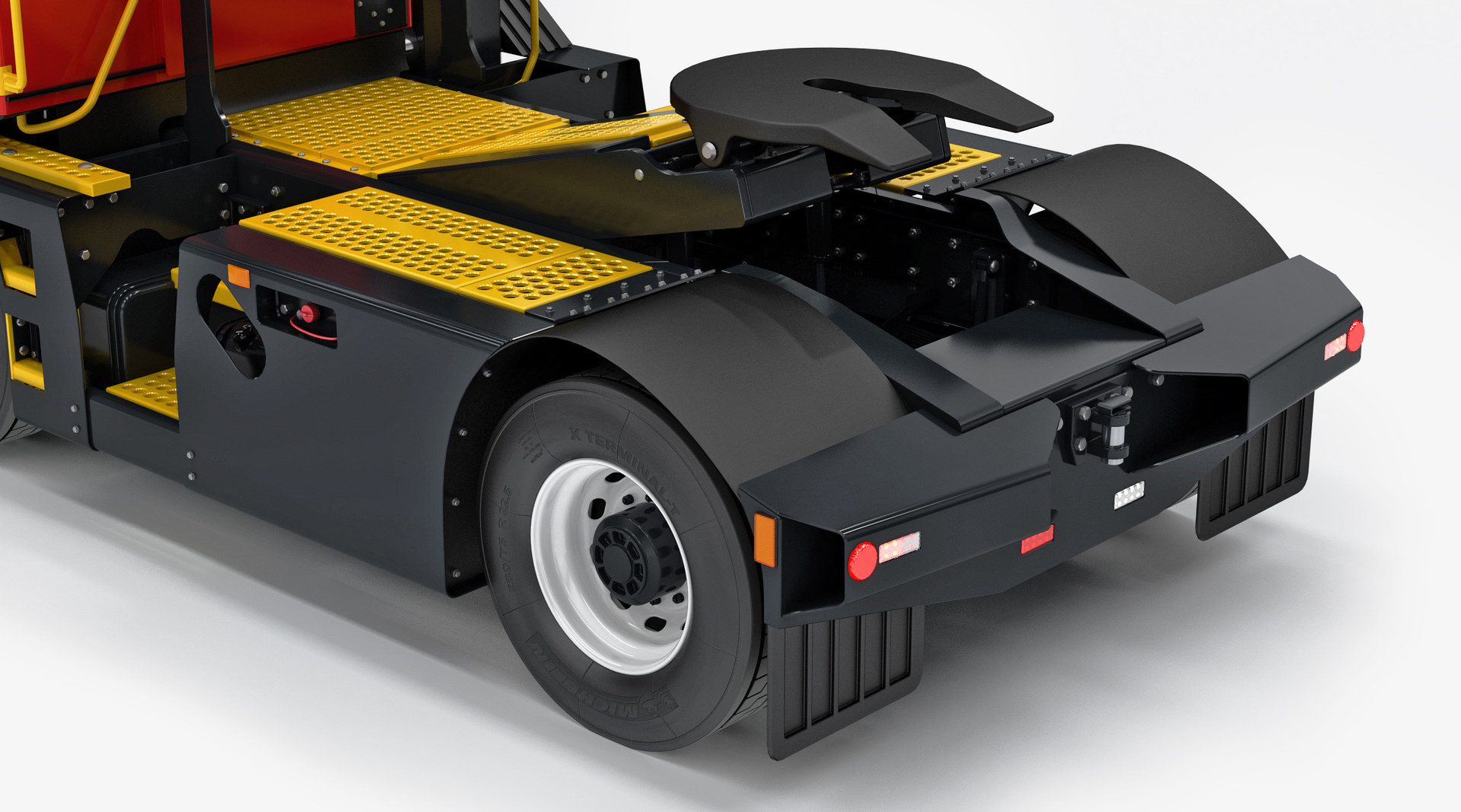 3D kalmar t2 terminal tractor model - TurboSquid 1251660