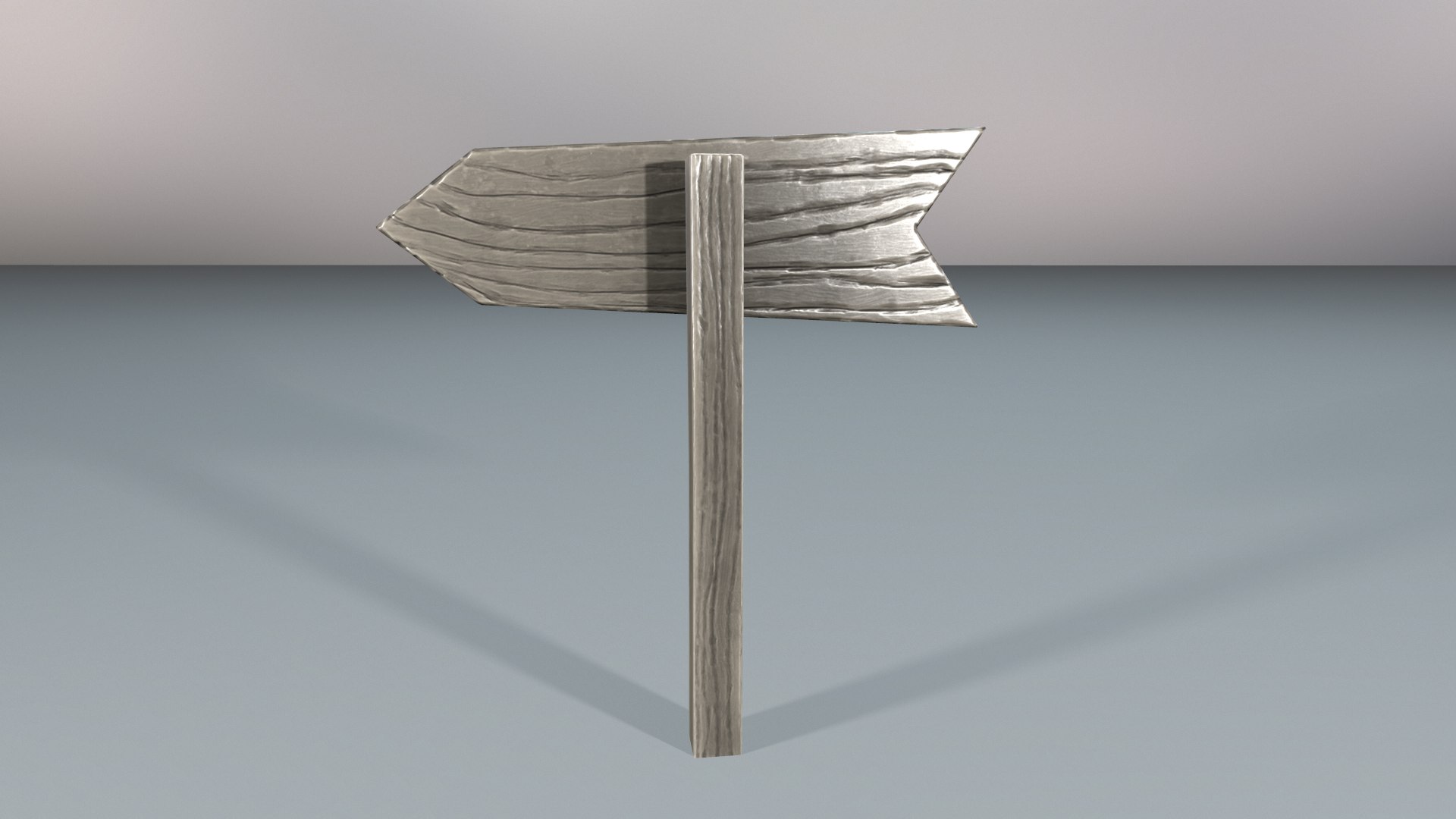 Ready Sign 3d Model