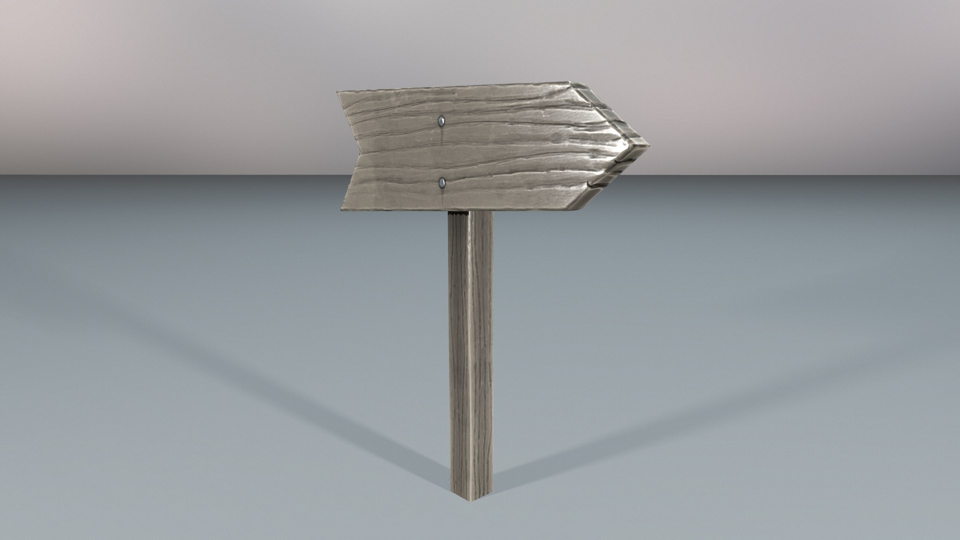 Ready Sign 3d Model