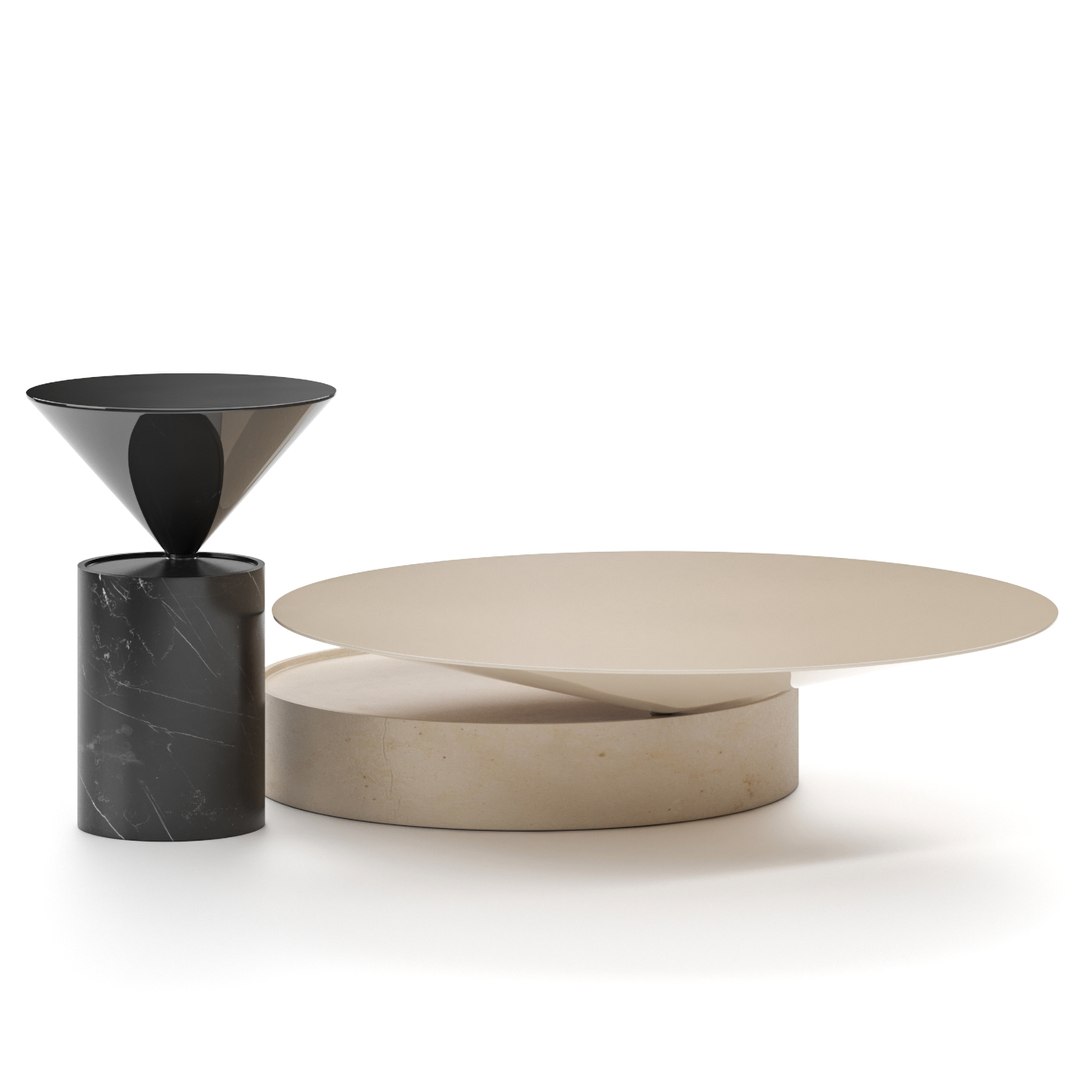 3D Model Laurel Side Table De La Espada - TurboSquid 2150426