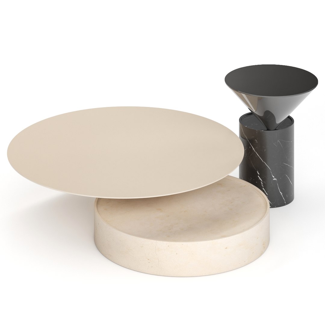 3D Model Laurel Side Table De La Espada - TurboSquid 2150426