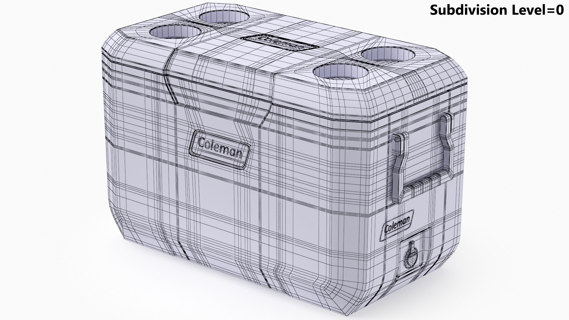 Ice Chest Coleman 3D Model - TurboSquid 2117513