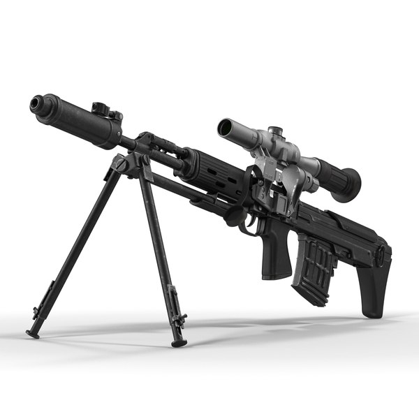3D sniper rifles 2 model - TurboSquid 1184001