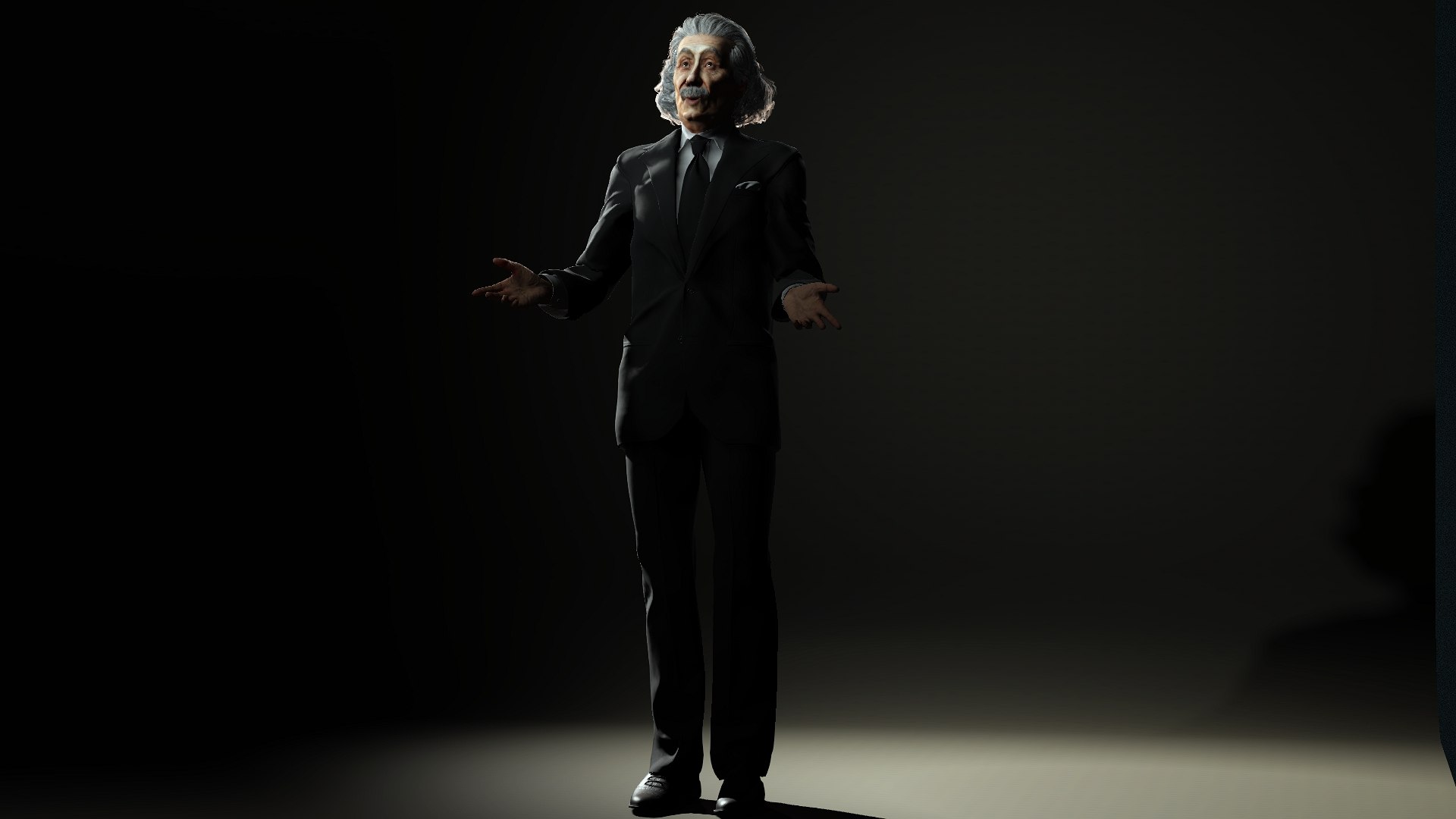 3D Albert Einstein Model - TurboSquid 2321381