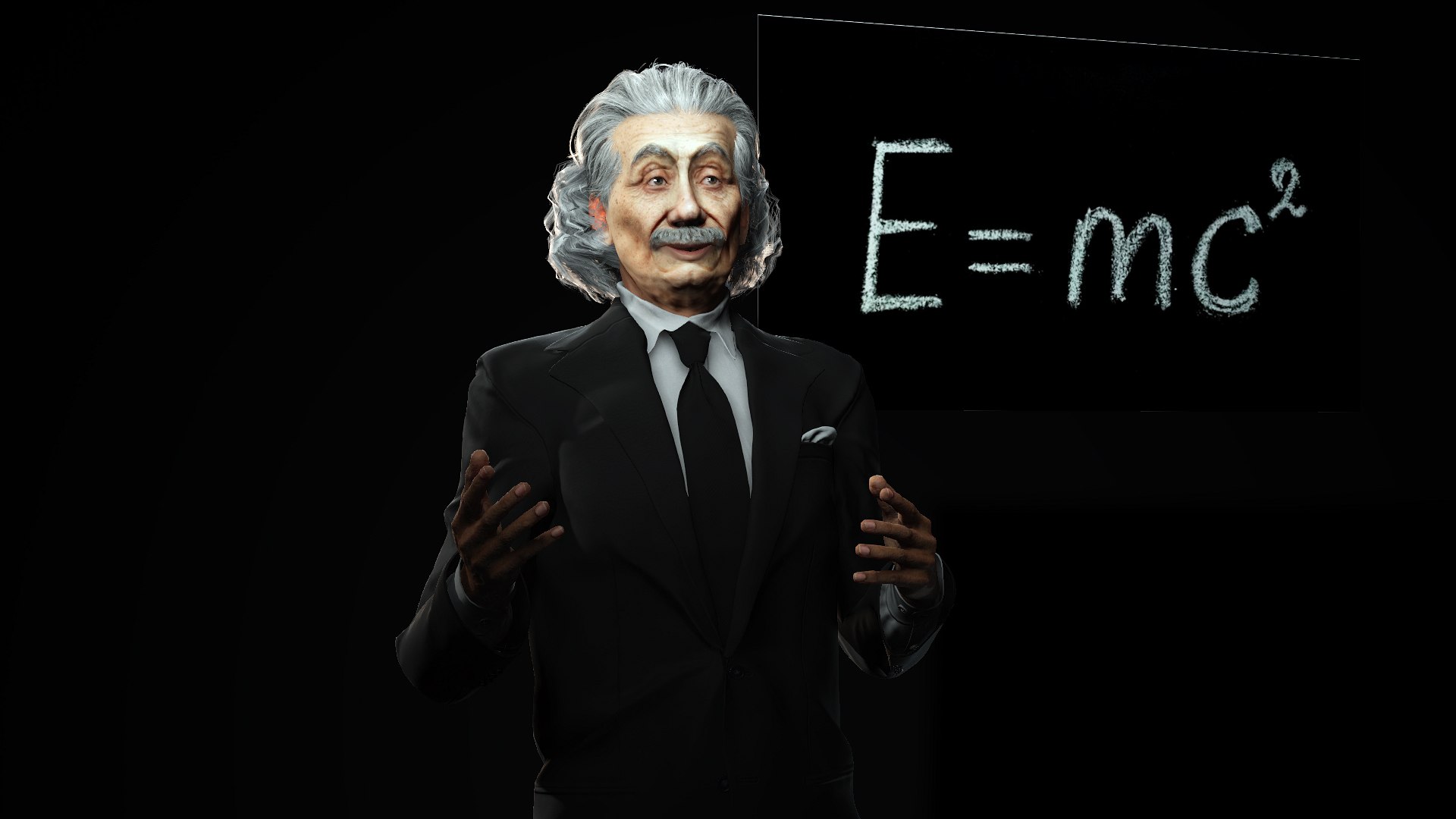 3D Albert Einstein Model - TurboSquid 2321381