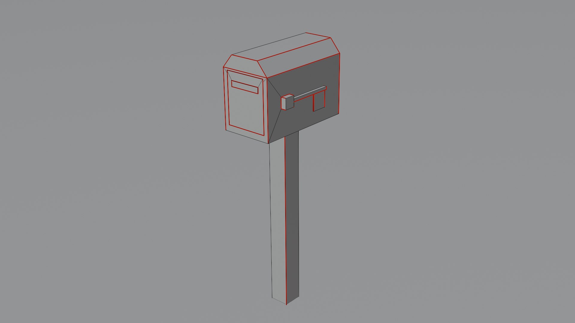 3D Mailbox With Two Textures - TurboSquid 1937442