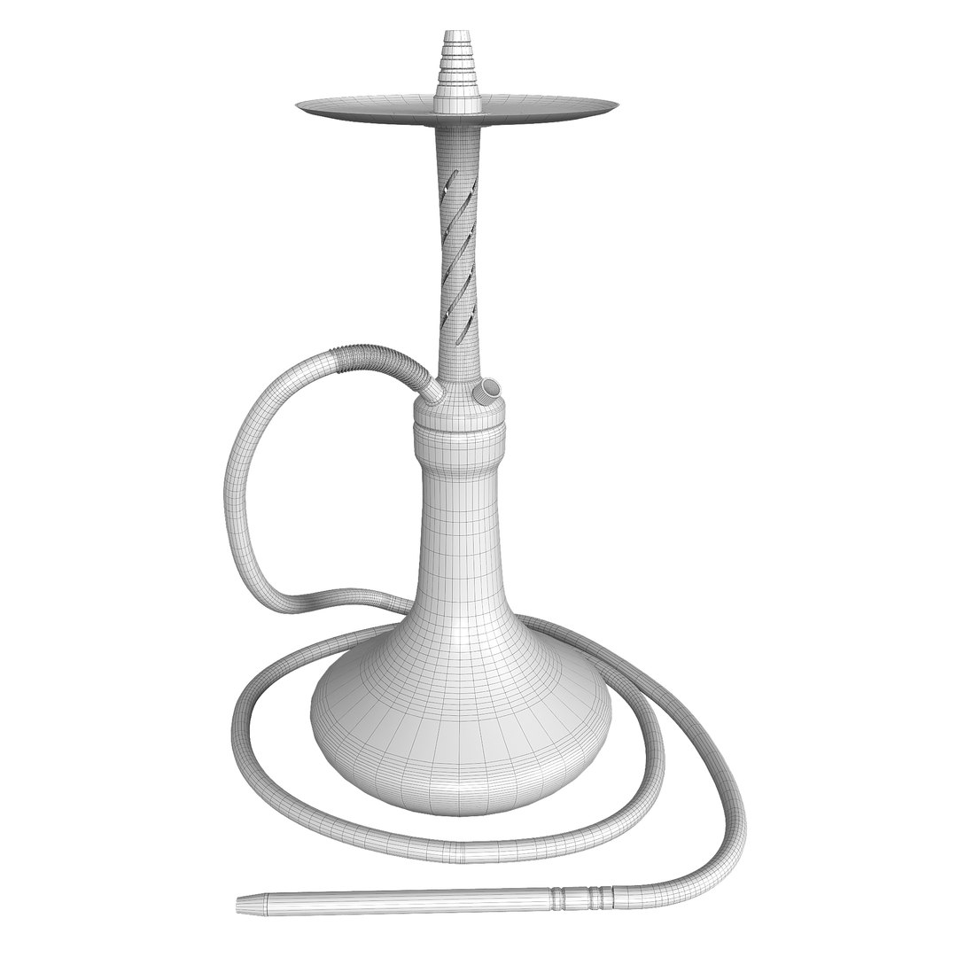 Hookah 3D Model - TurboSquid 2030082