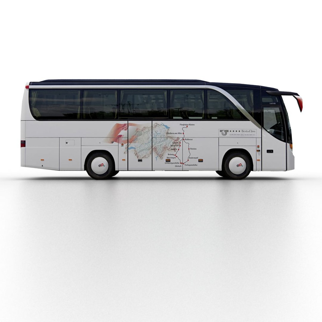 2009 Setra S411 Hd 3d 3ds