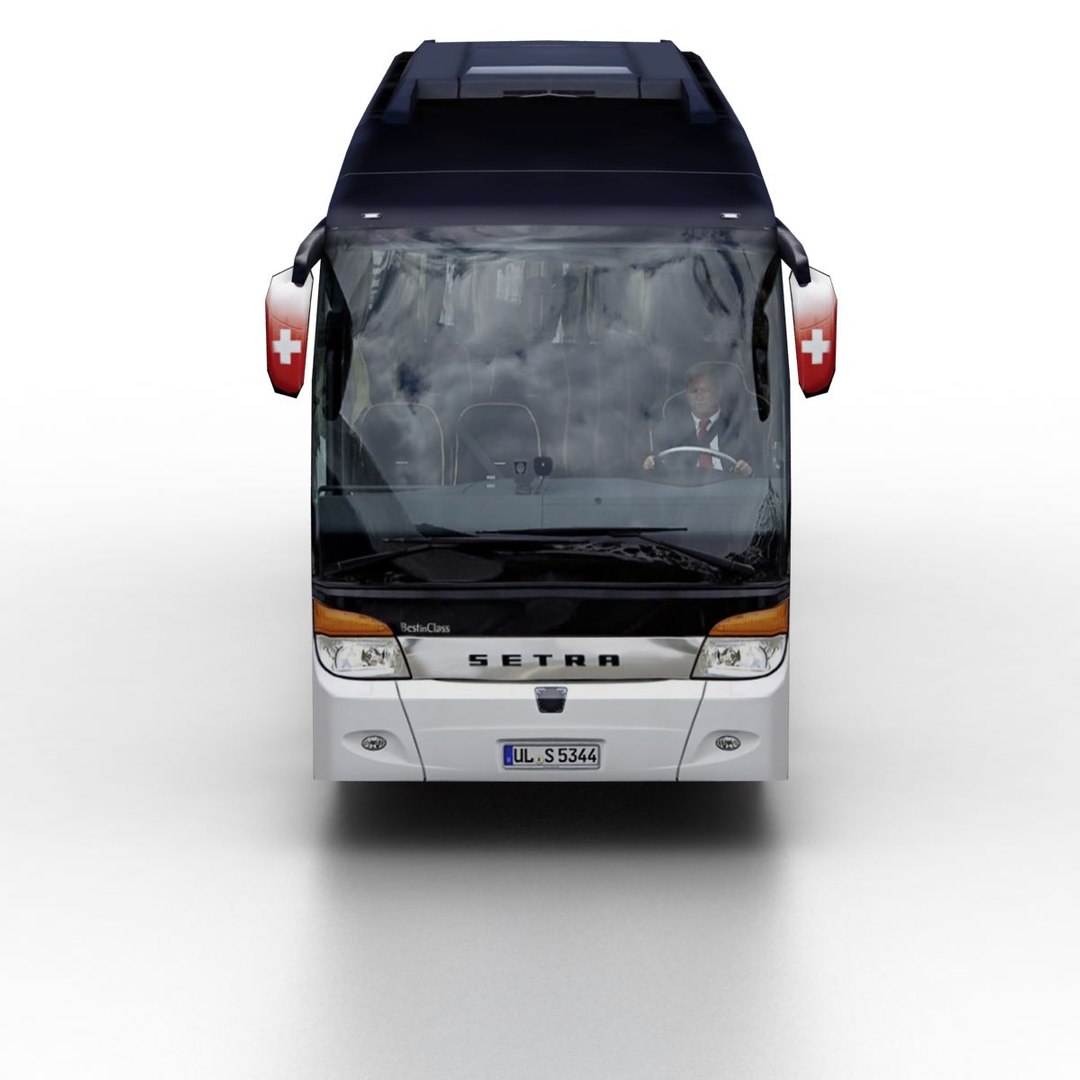 2009 Setra S411 Hd 3d 3ds