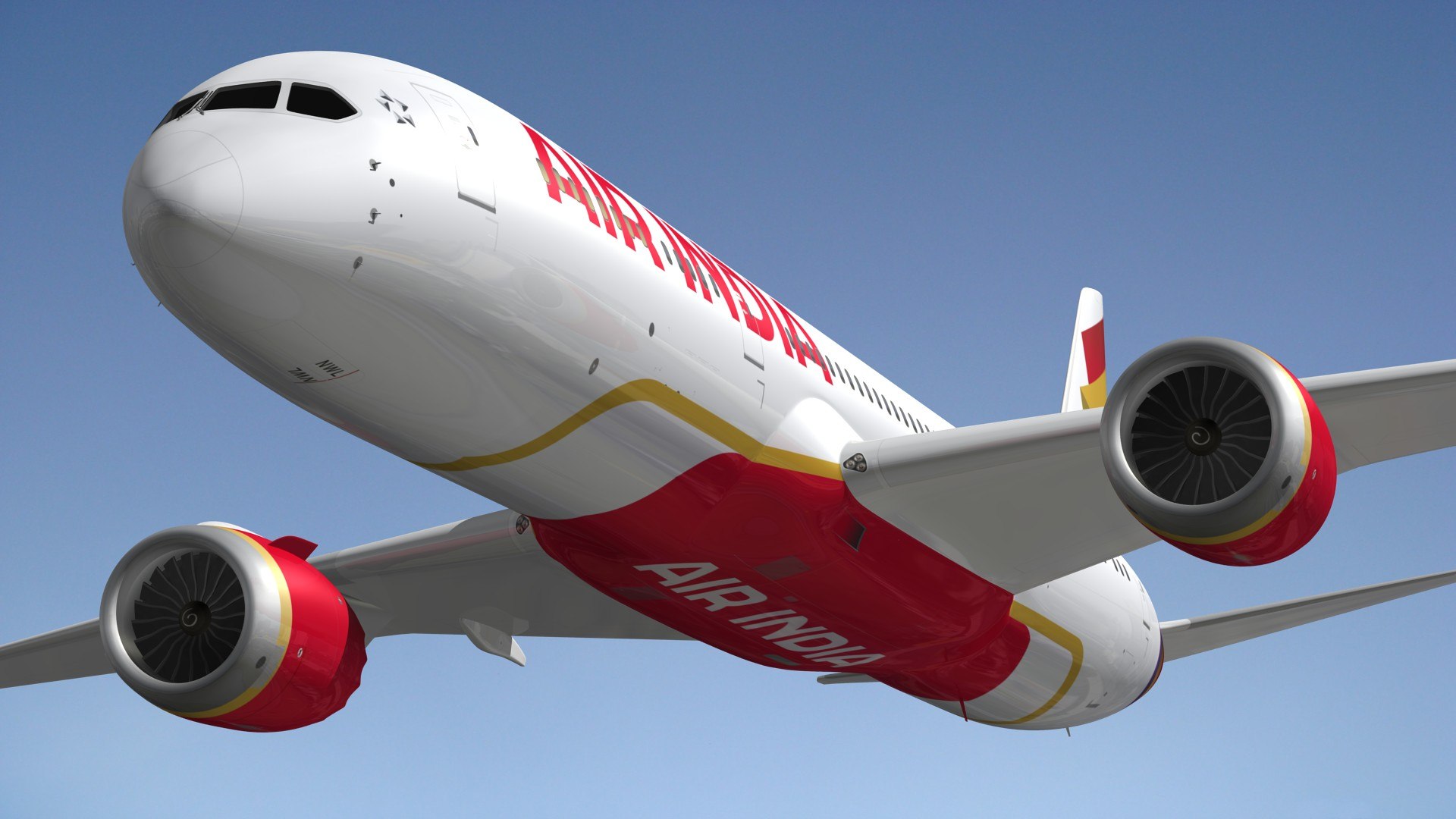 B789 Air India New Livery 3D Model - TurboSquid 2125359