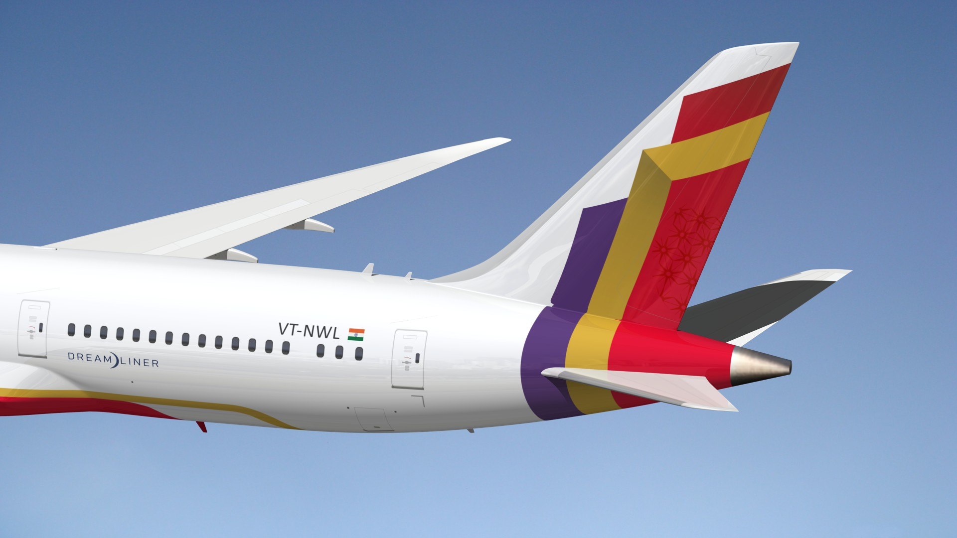 B789 Air India New Livery 3D Model - TurboSquid 2125359