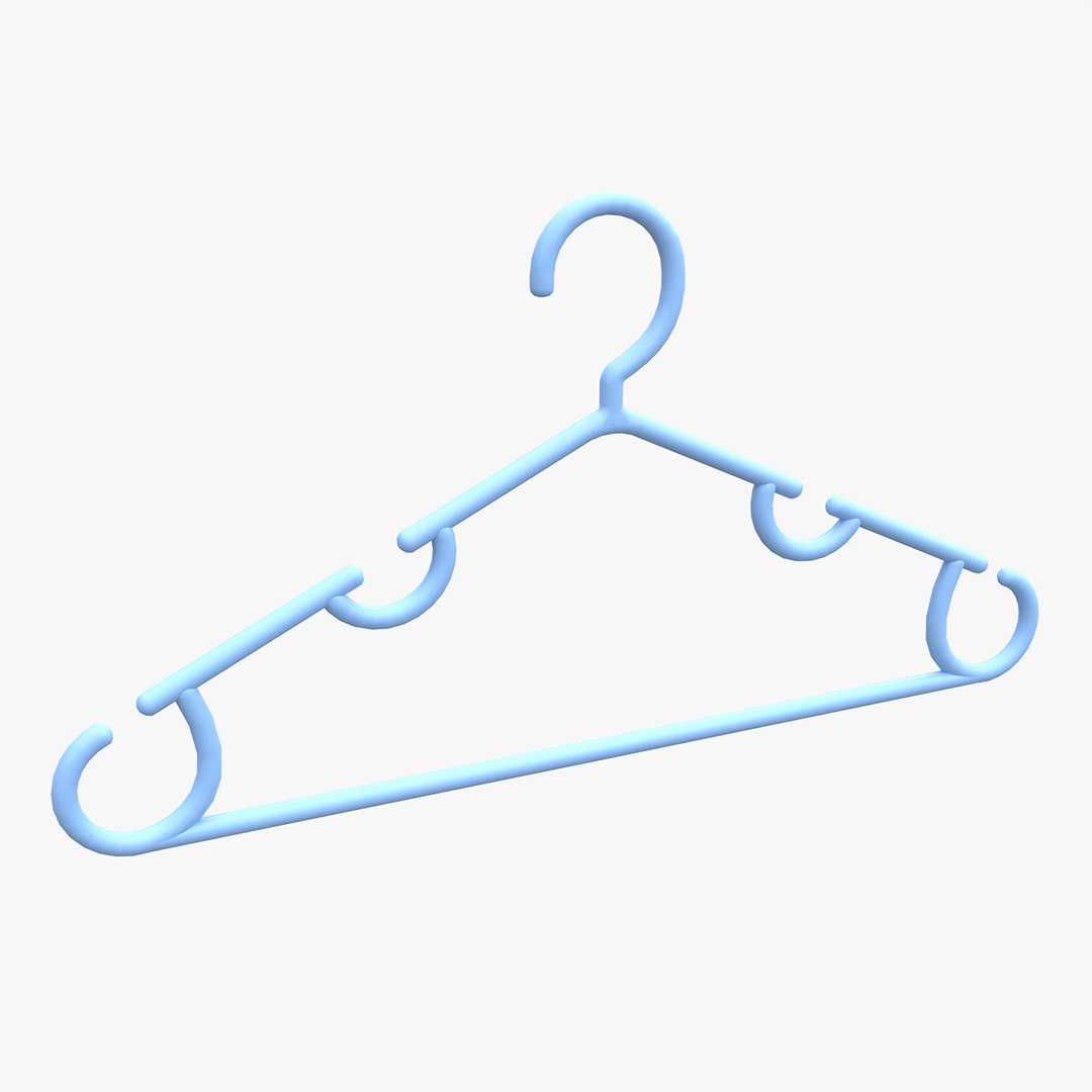 3D Hanger For Clothes Plastic 03 - TurboSquid 1967563