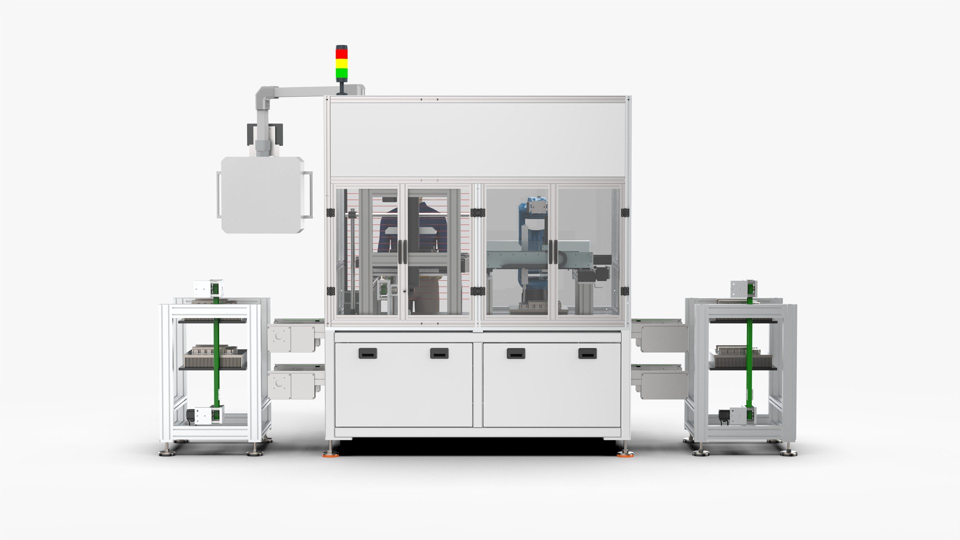 3D Automatic IGBT Radiator Assembly Machine - TurboSquid 2184333