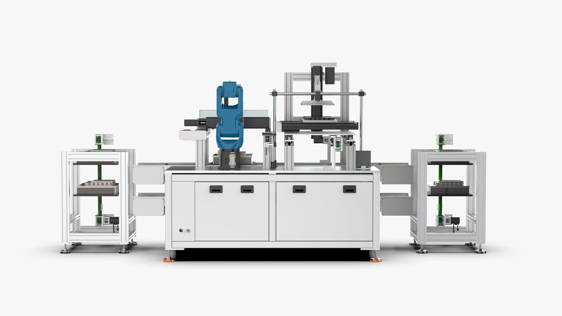 3D Automatic IGBT Radiator Assembly Machine - TurboSquid 2184333