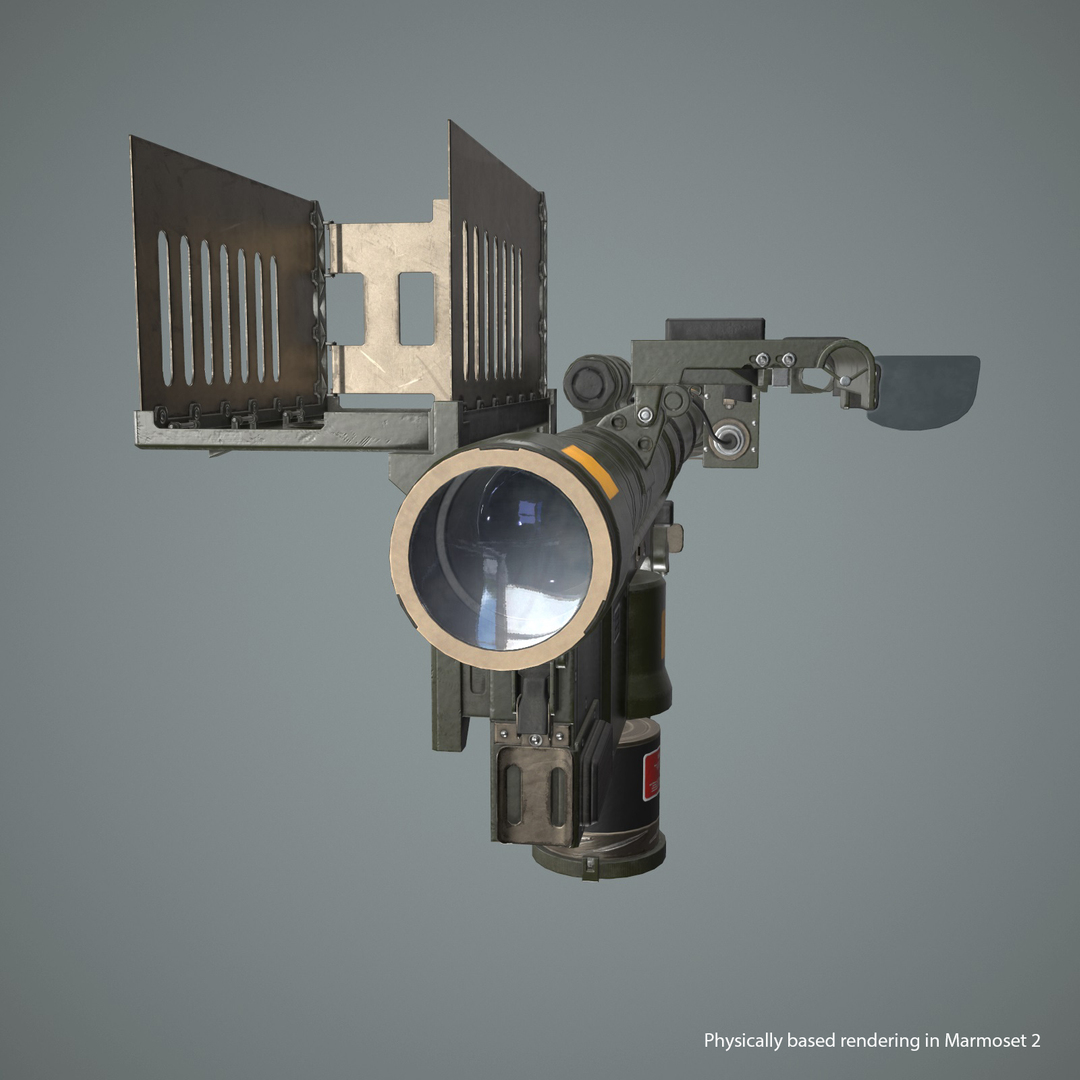 fim-92 stinger 3d model