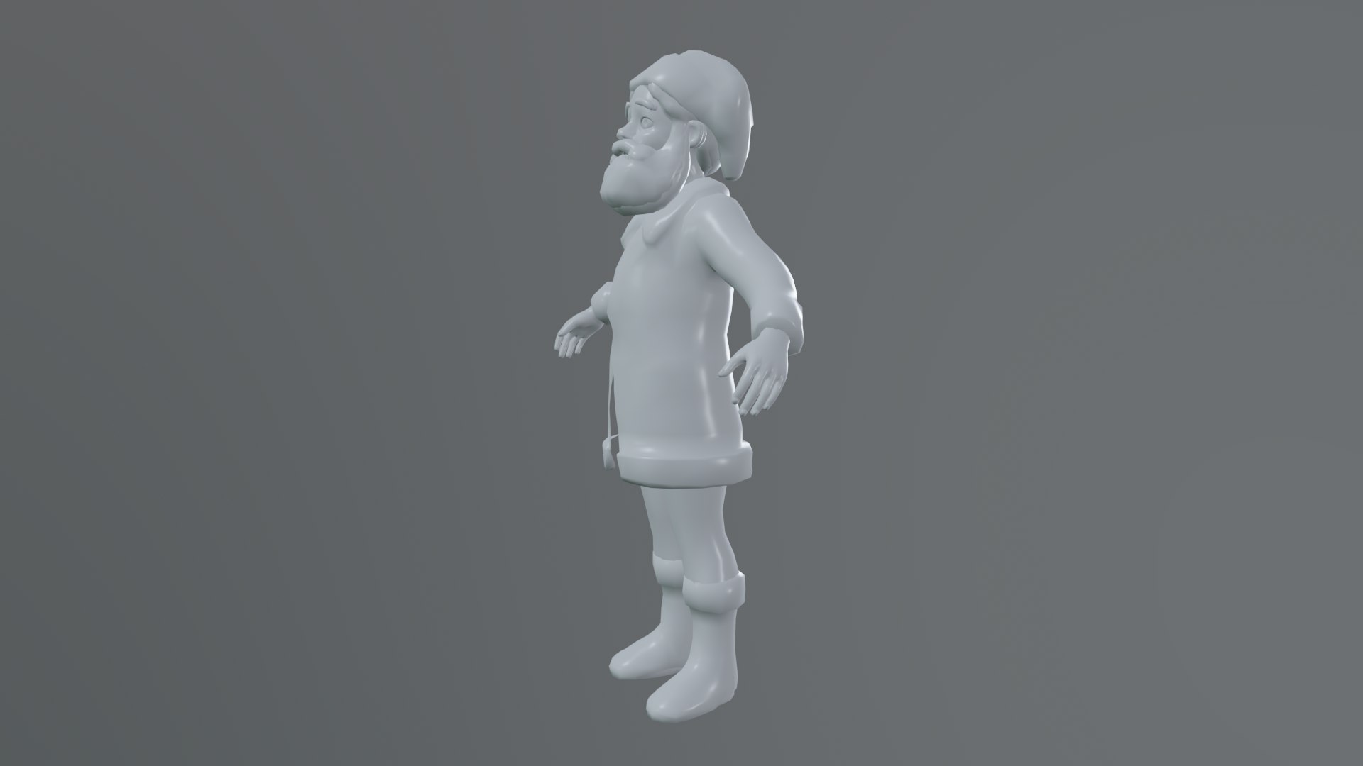 Santa Claus Rig High-poly Textured 3D Model - TurboSquid 2346989