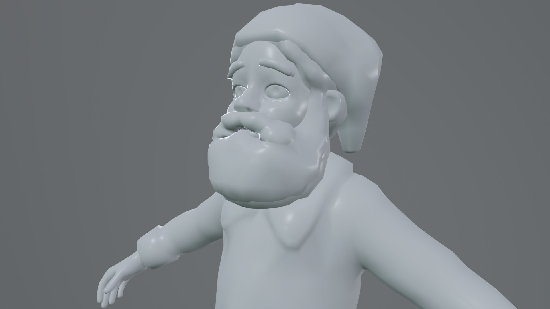 Santa Claus Rig High-poly Textured 3D Model - TurboSquid 2346989