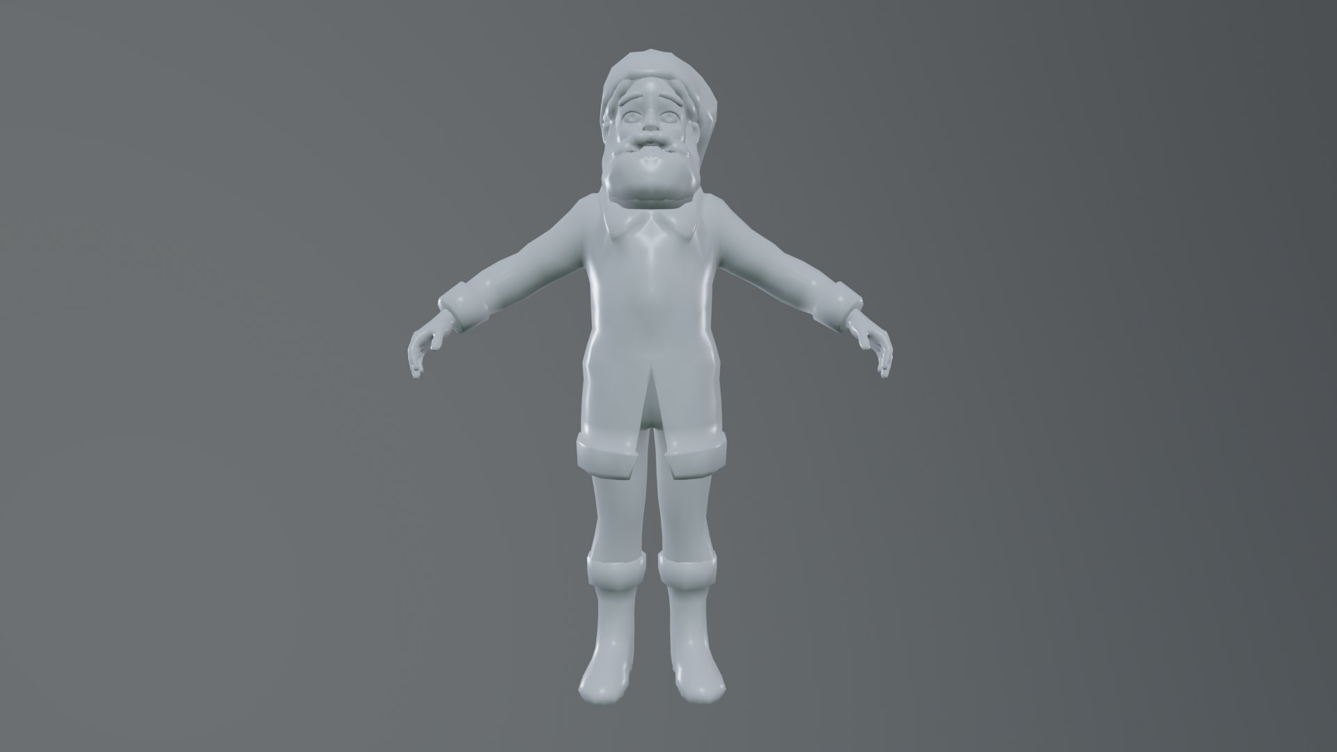 Santa Claus Rig High-poly Textured 3D Model - TurboSquid 2346989