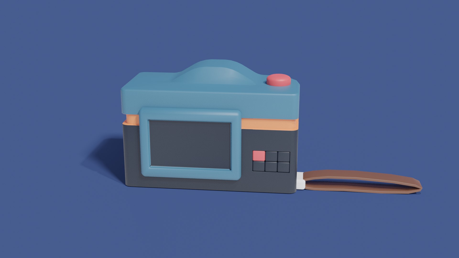 3D Cartoon Camera - TurboSquid 1607912