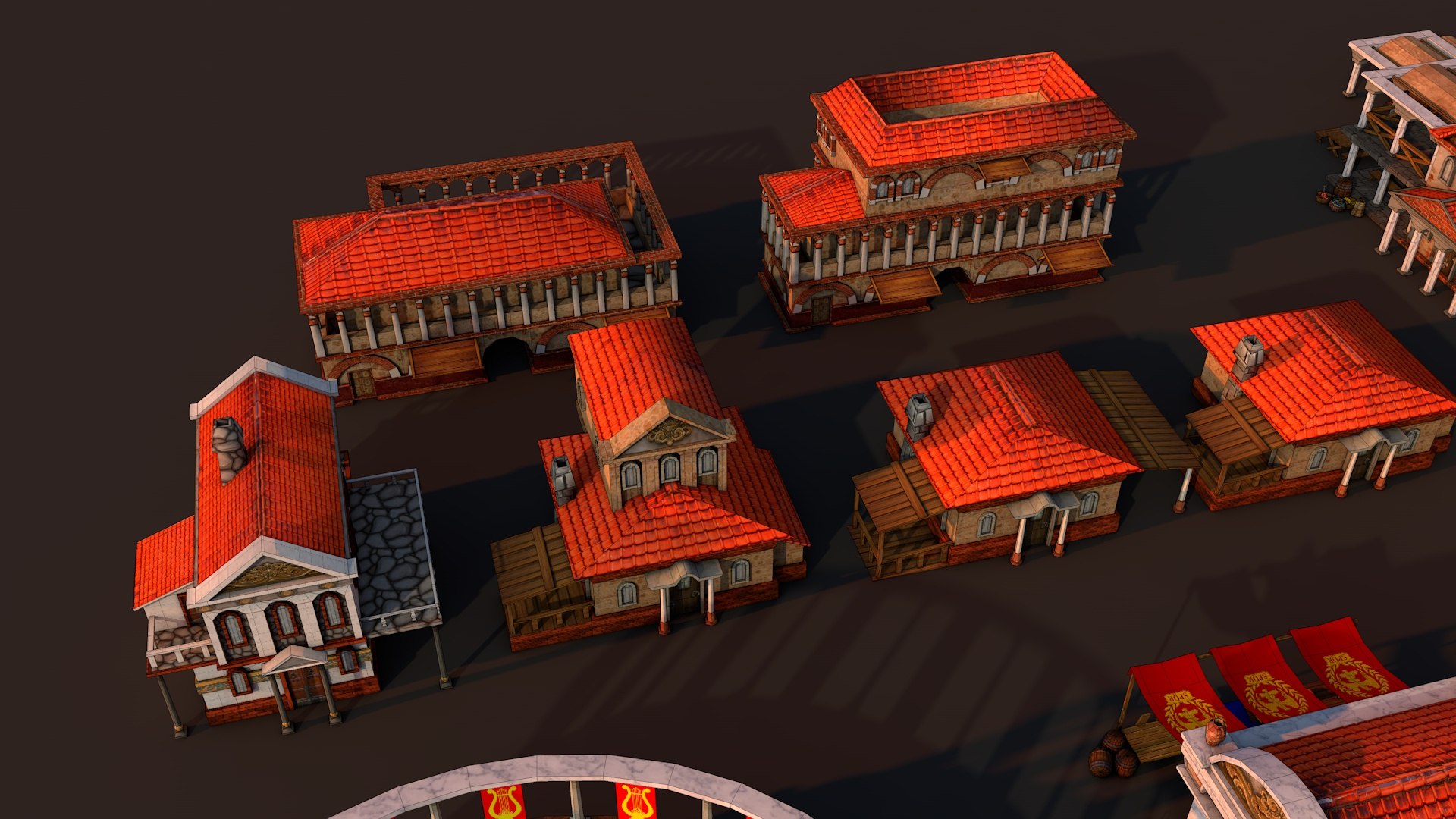 Rome City 3D - TurboSquid 1338638