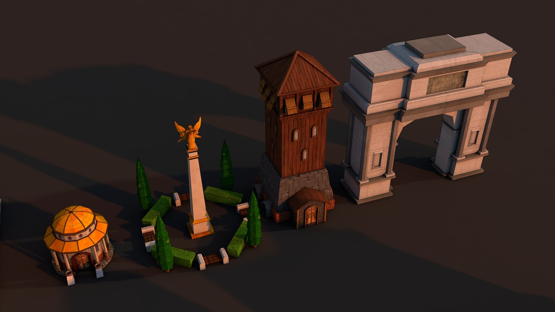 Rome City 3D - TurboSquid 1338638