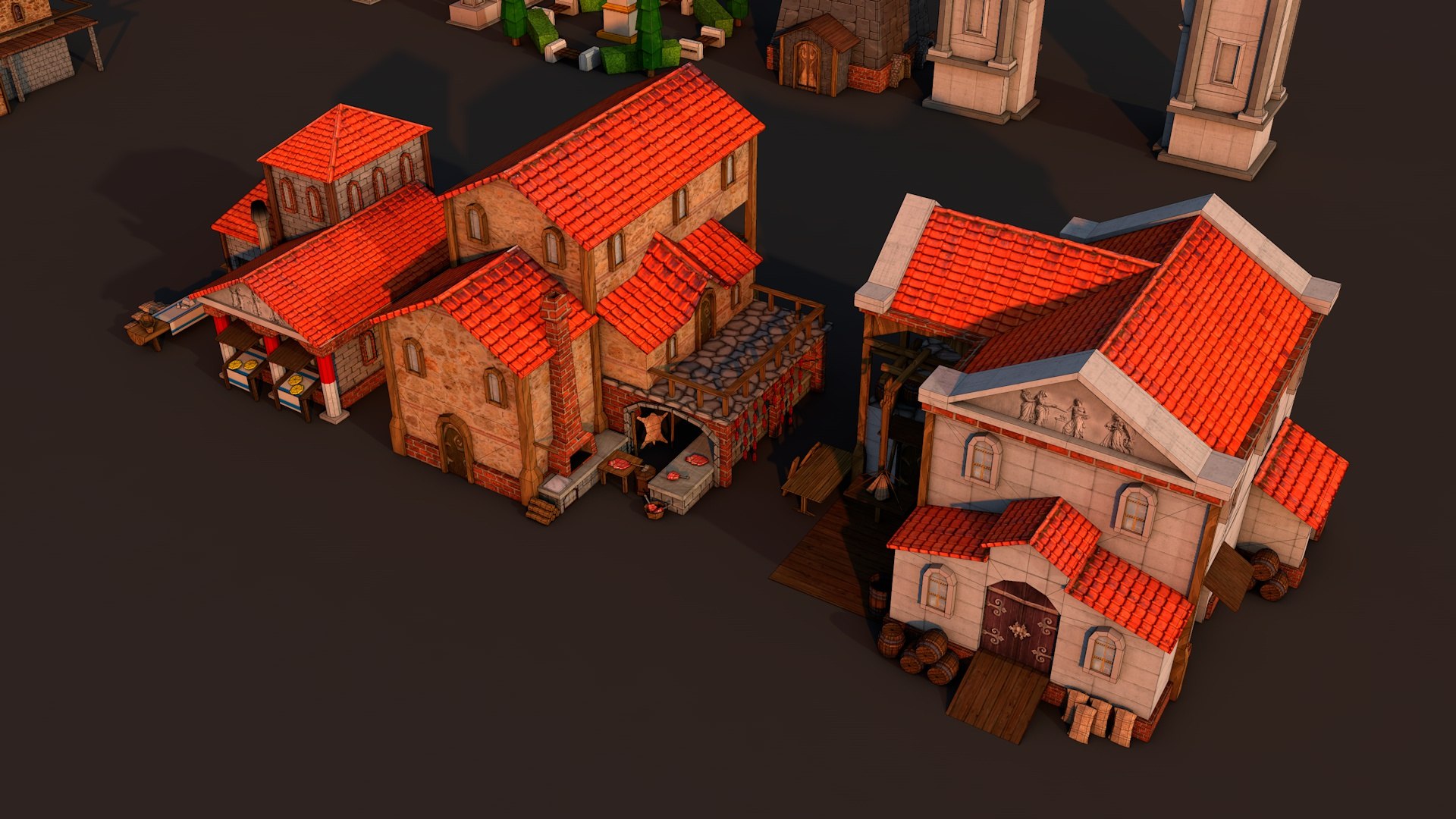 Rome City 3D - TurboSquid 1338638