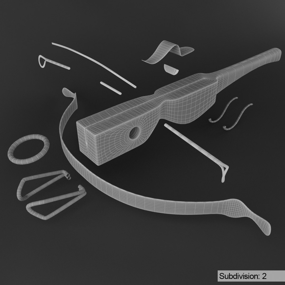3d Model Crossbow
