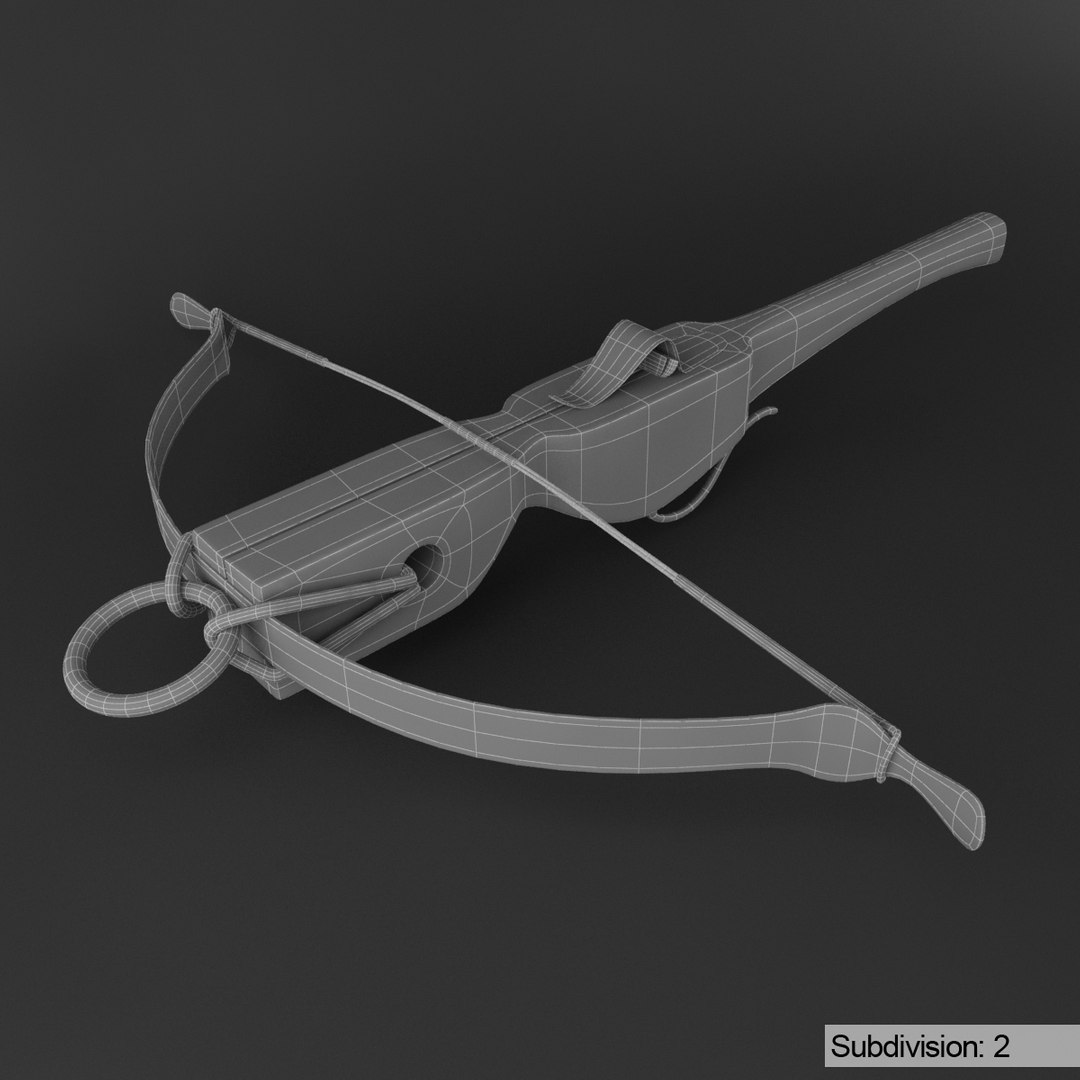 3d Model Crossbow