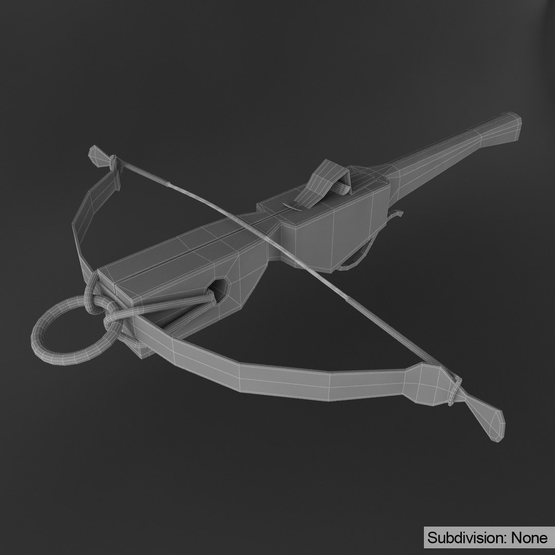 3d Model Crossbow