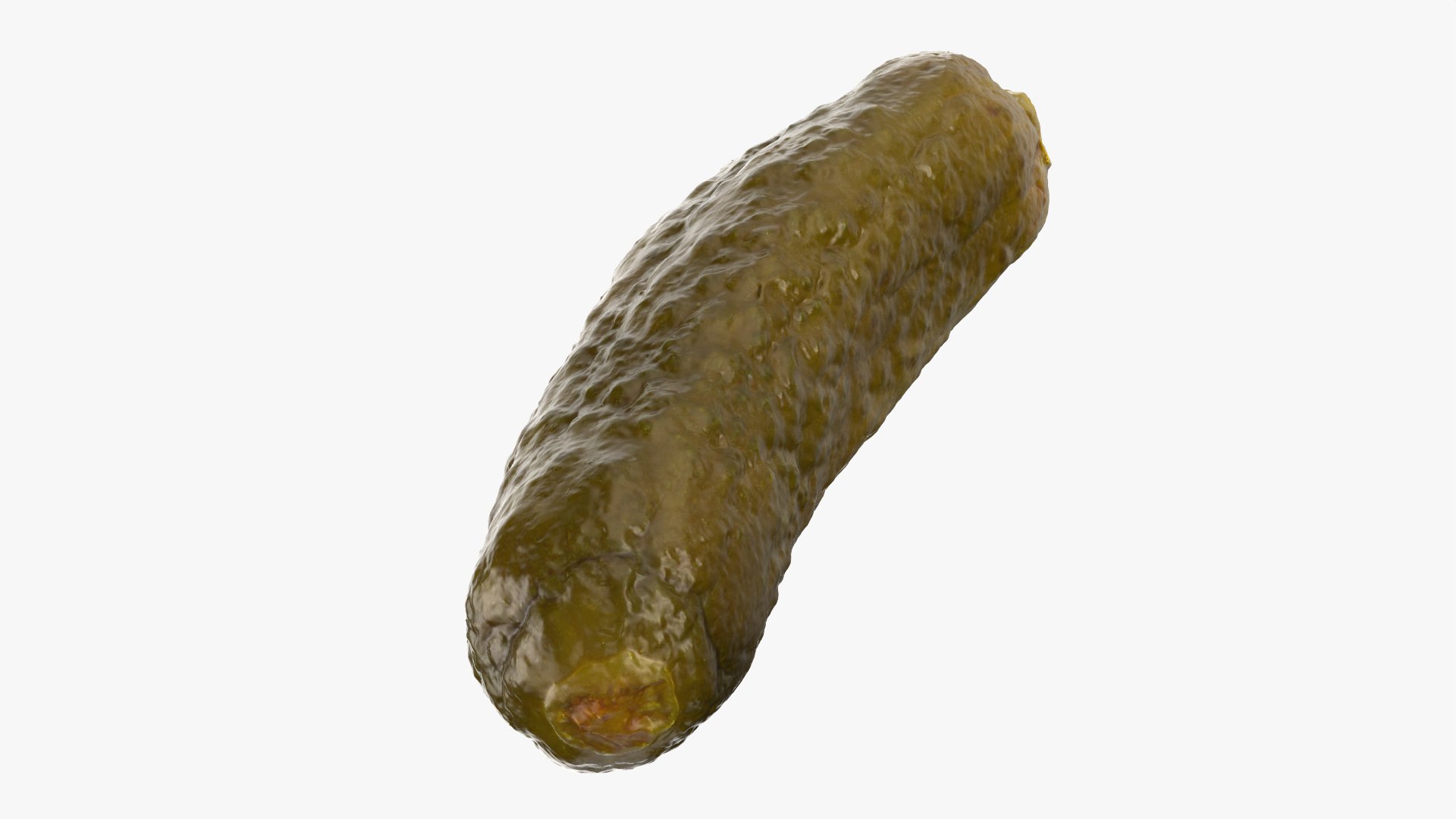 3D Pickled Cucumber 01 - Raw Scan - TurboSquid 2456425