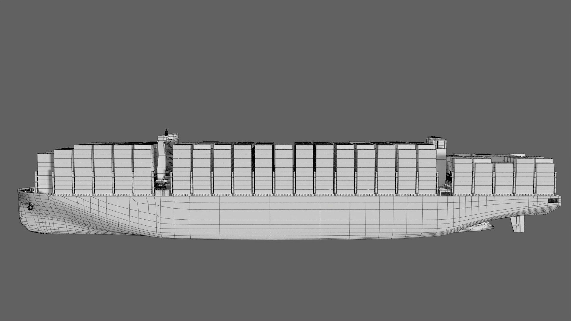 MSC Irina Container Ship Lowpoly 3D Model - TurboSquid 2057117