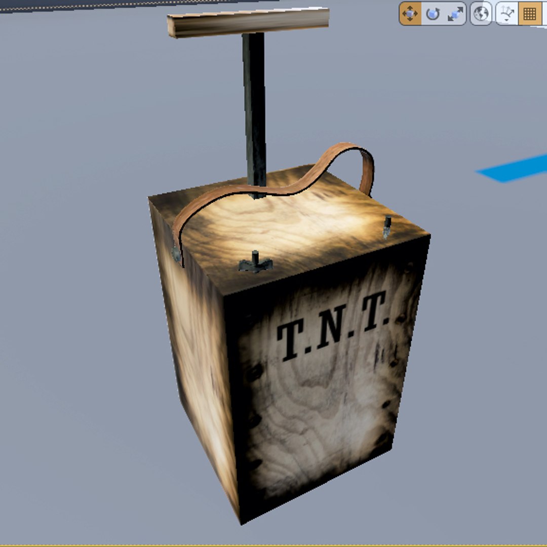 tnt plunger prop obj