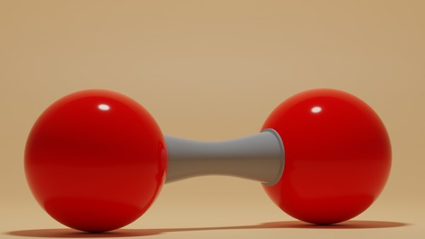 O2 Oxygen Molecule 3D model - TurboSquid 1720220