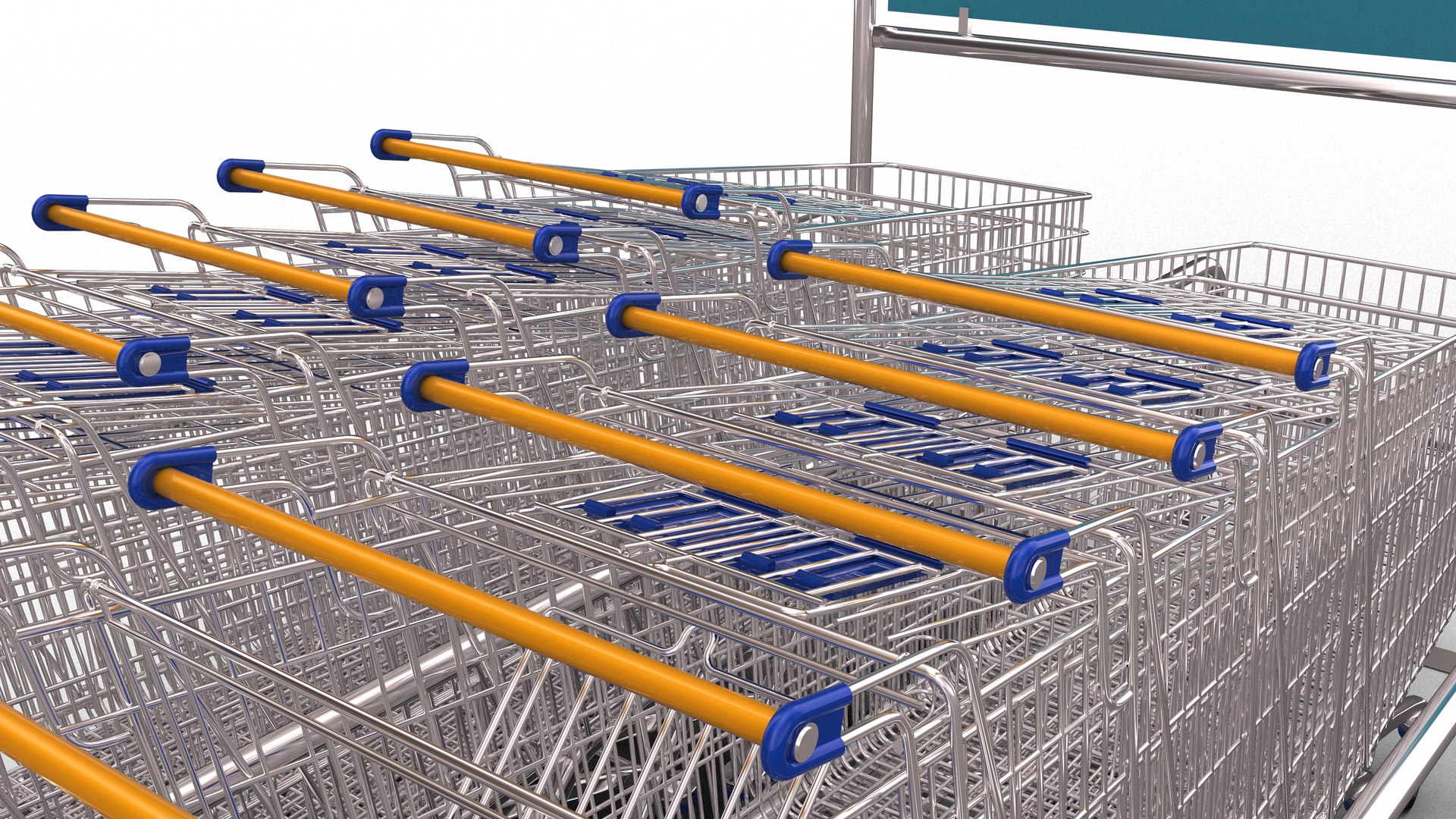 Shopping Cart Return 3D Model - TurboSquid 2025140