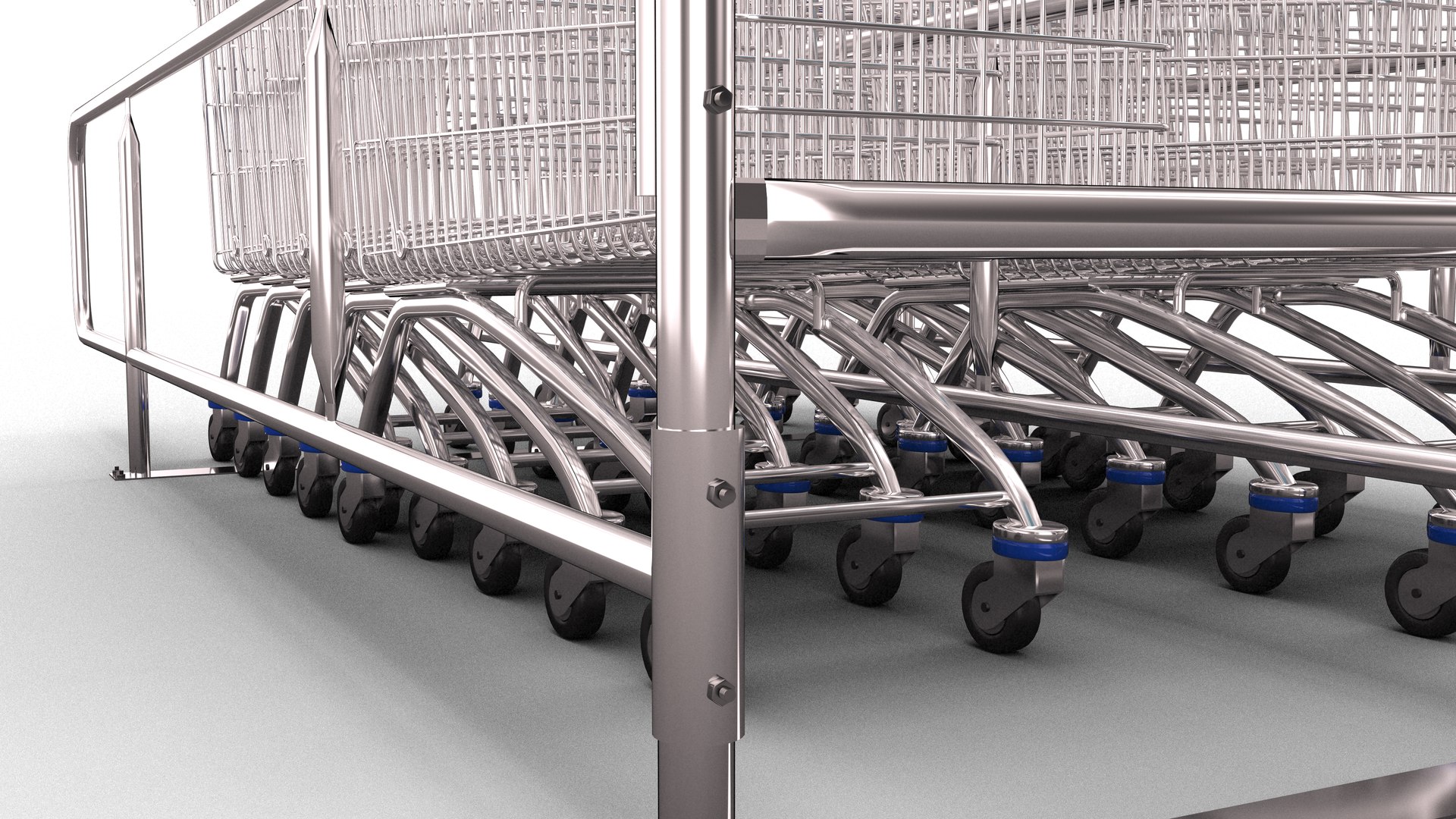 Shopping Cart Return 3D Model - TurboSquid 2025140