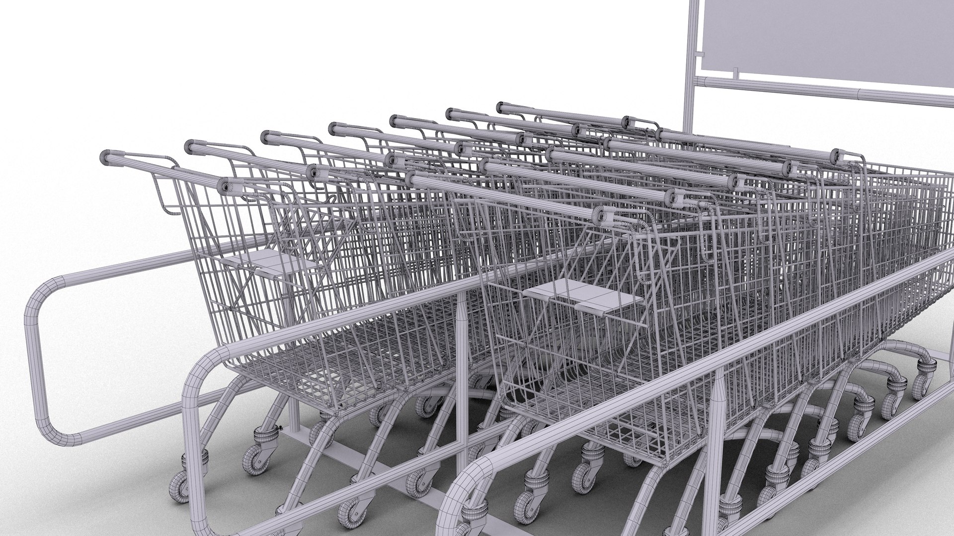 Shopping Cart Return 3D Model - TurboSquid 2025140