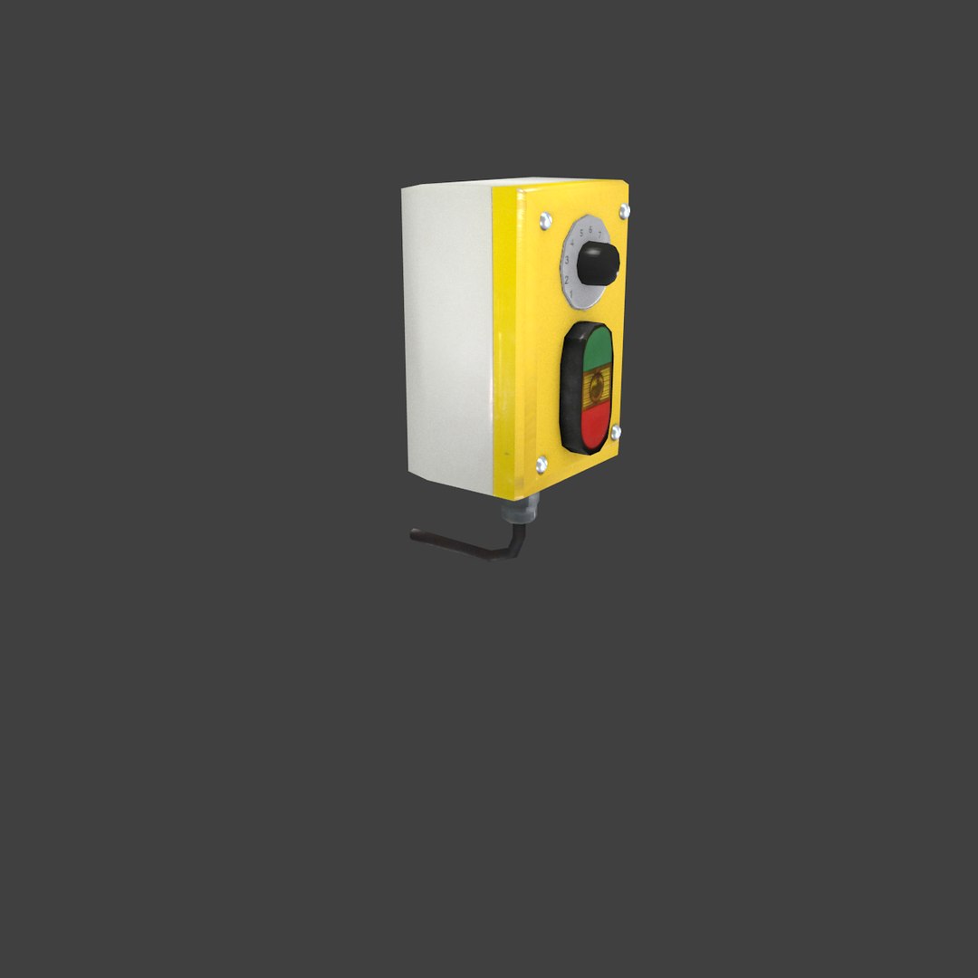 3D model analogue control panel - TurboSquid 1469425