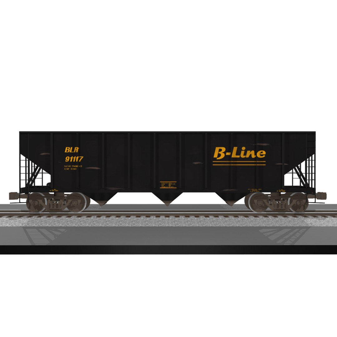 Cinema4d Train Car Coal